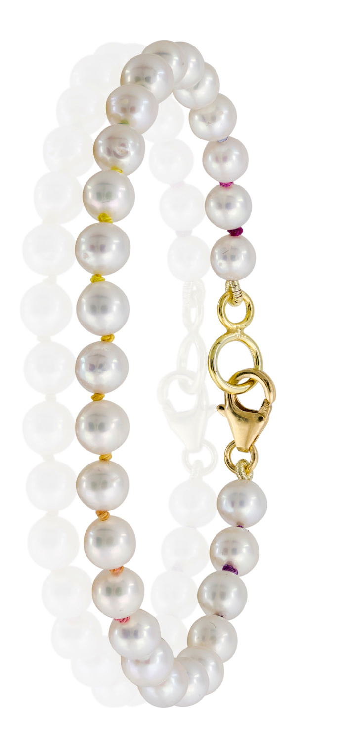 Happy rainbow pearls to make you smile. - Diamonds in the Library