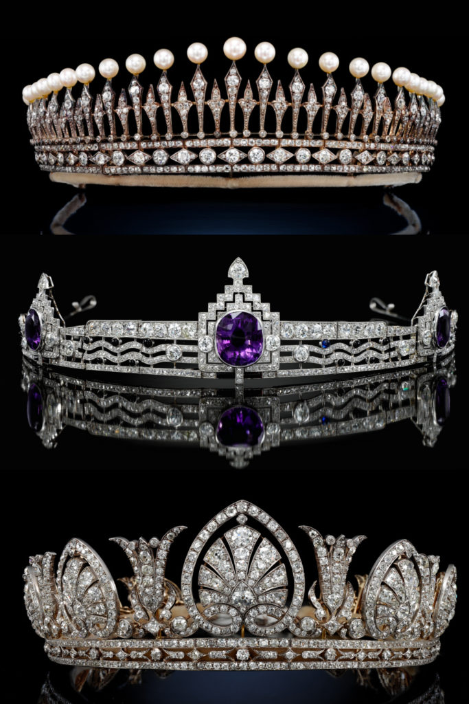 50 historic tiaras in new Sotheby's exhibit! - Diamonds in the Library