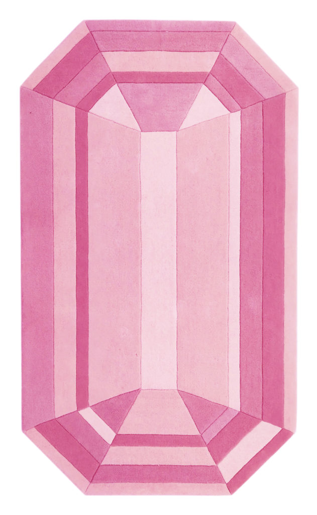 Bejewel your floor with a gemstone rug - Diamonds in the Library